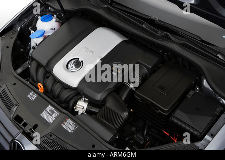 2008 Volkswagen Rabbit S in Gray - Low/Wide Rear Stock Photo - Alamy