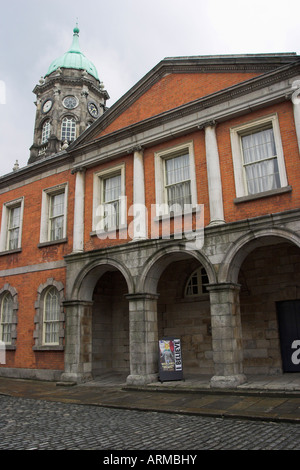 Cork Hill state entrance to Dublin Castle. Dublin, County Dublin ...
