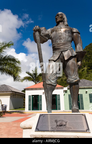 Pieter Stuyvesant Statue, Whathey Pier, City of Philipsburg, St ...