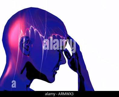 Really stressed out Stock Photo - Alamy