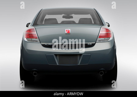 2008 Saturn Aura XR 3.6 in Gray - Drivers Side Profile Stock Photo - Alamy