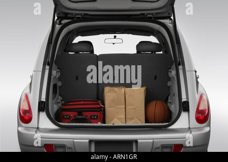 2008 Chrysler PT Cruiser Touring in Silver - Rear seats Stock Photo - Alamy