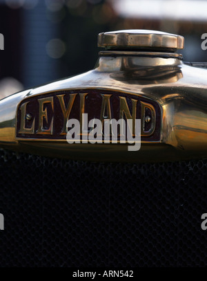 Leyland Vintage Lorry Radiator Stock Photo - Alamy