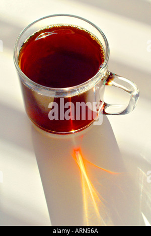 Glass mug with strong drink Stock Photo - Alamy