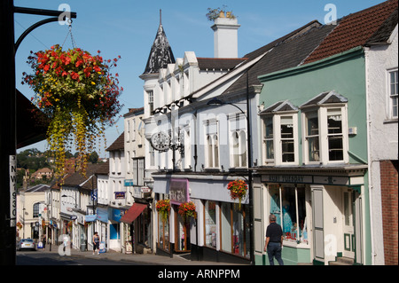 Chepstow High Street, Chepstow, Monmouthshire, South Wales, UK Stock ...