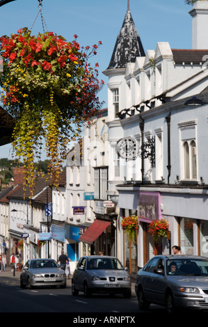 Shops High Street Chepstow Stock Photo - Alamy