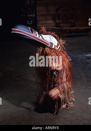 Kwakwaka'wakw, aka Kwakiutl, spirit bird mask by Randy Bell, British ...