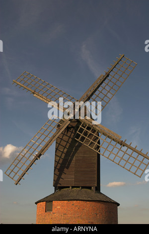 Brill windmill: Traditional wood and brick windmill in the ...