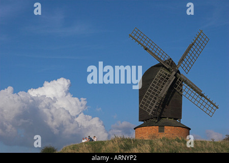 Brill windmill: Traditional wood and brick windmill in the ...