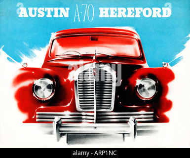 Advertisement advertising AUSTIN A70 HEREFORD of Longbridge Birmingham ...