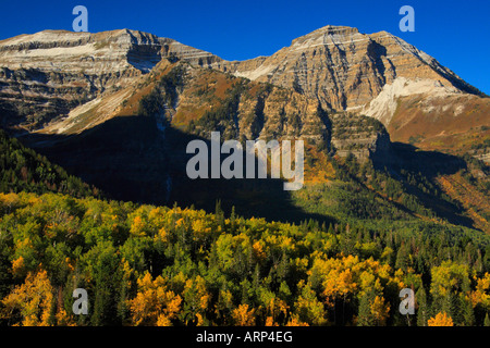 Mount Timpanogos, Alpine Loop, Provo, Utah, USA Stock Photo: 16100713 ...