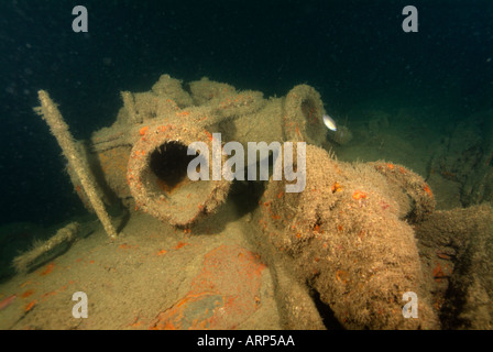 The U171 submarine wreck in Brittany Stock Photo - Alamy