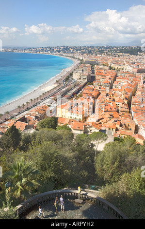 View from Le Chateau, Nice, France Stock Photo - Alamy
