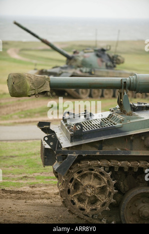 tanks at the Muckleburgh Collection, Weybourne, Norfolk, UK Stock Photo ...