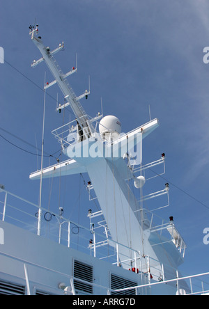 Mast of Norwegian Sun Cruise Ship Stock Photo - Alamy