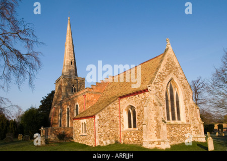 St Marys Church Conington Cambridgeshire England Stock Photo - Alamy