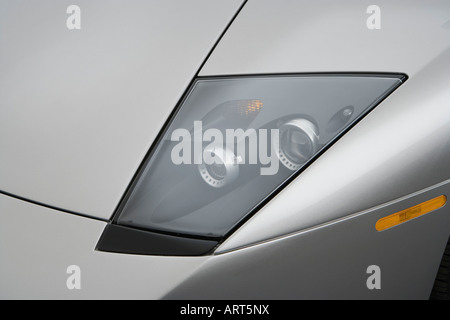2008 Lamborghini Murcielago LP640 in Gray - Drivers Side Profile Stock ...