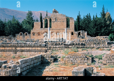 Anjar Fortress, Lebanon Stock Photo - Alamy