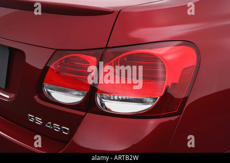2008 Lexus GS 460 in Red - Engine Stock Photo - Alamy
