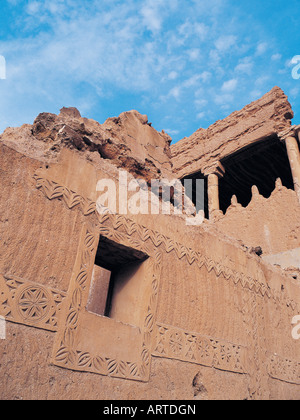 Traditional Arab mud architecture, Riyadh Province, Saudi Arabia Stock ...
