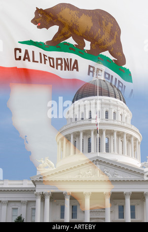 Map of Sacramento in California Stock Photo - Alamy