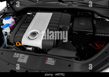 2008 Volkswagen Eos Turbo in Blue - Speedometer/tachometer Stock Photo ...