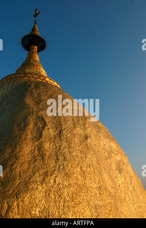 The Golden Rock, (Kyaiktiyo), Lower Burma, (Myanmar Stock Photo - Alamy