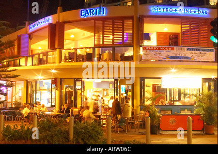 Nightlife Mooloolaba Sunshine Coast Queensland Australia Stock Photo ...