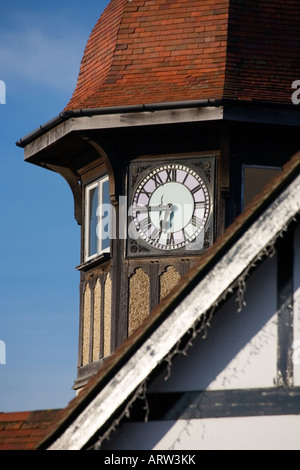 Warsash Clock Tower, Southampton, Hampshire, England, UK Stock Photo ...
