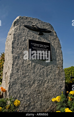Rick Rescorla memorial in Hayle Cornwall UK Stock Photo - Alamy