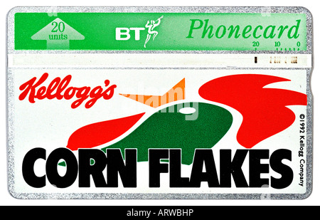 1990s British Telecom BT Phonecard FOR EDITORIAL USE ONLY Stock Photo ...