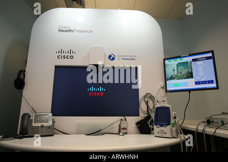 Cisco telecare booth launched at the Scottish Centre for Telehealth at ...