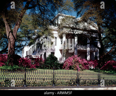 Stanton Hall, antebellum mansion in Natchez, Mississippi Stock Photo ...