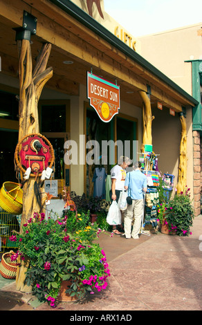 Sidewalk shopping in Moab Utah USA Stock Photo - Alamy
