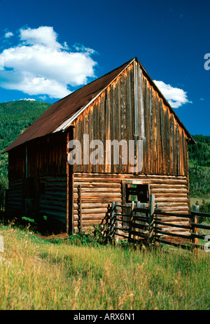 The old barn at Steamboat Springs, Colorado is an iconic fixture Stock ...