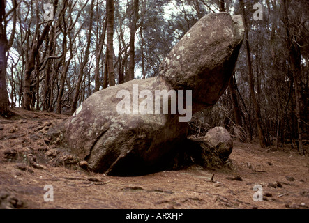 Kaule O Nanahoa or Phallic Rock used by ancient Hawaiians as fertility ...