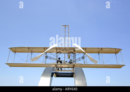 Wright Flyer Sculpture by Larry Godwin at the Wright-Patterson AFB in ...