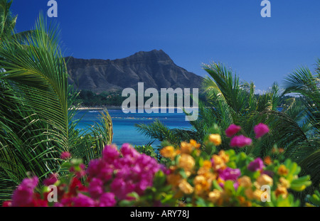 Diamond Head Crater (Leahi) is one of Oahu's most familiar landmarks ...