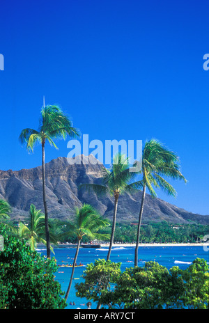 Diamond Head Crater (Leahi) is one of Oahu's most familiar landmarks ...