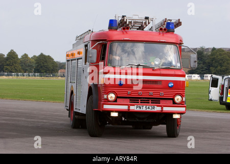 Public rides in a vintage fire engine Stock Photo - Alamy