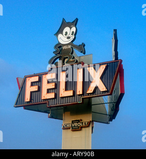 Felix Chevrolet, Los Angeles, California Stock Photo - Alamy