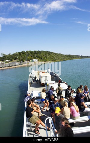 Ferry to K'gari / Fraser Island River Heads Hervey Bay Fraser Coast ...