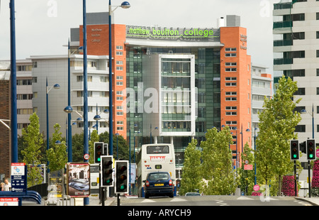 Moor Street Ringway Birmingham showing Matthew Boulton College and ...