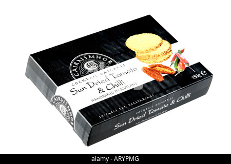 Sun Dried tomato and Chilli Oatcakes Stock Photo - Alamy