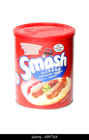 Smash Instant Mash Potato Stock Photo - Alamy