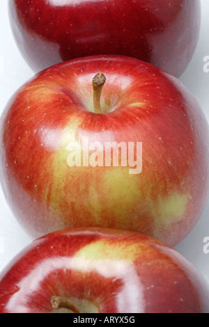 Red apples, close up Stock Photo - Alamy