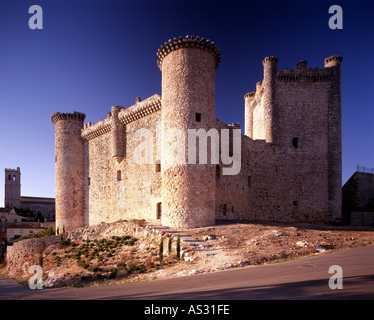 Spain. Torija. Castle. Military fortress built by the Templars in 11th ...