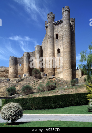 Medieval castle of Valencia de Don Juan, León, Castilla y León, Spain ...