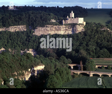 Bad Kösen. Rudelsburg Stock Photo - Alamy
