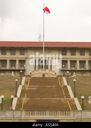 Administration Building Panama Canal Commision Stock Photo - Alamy